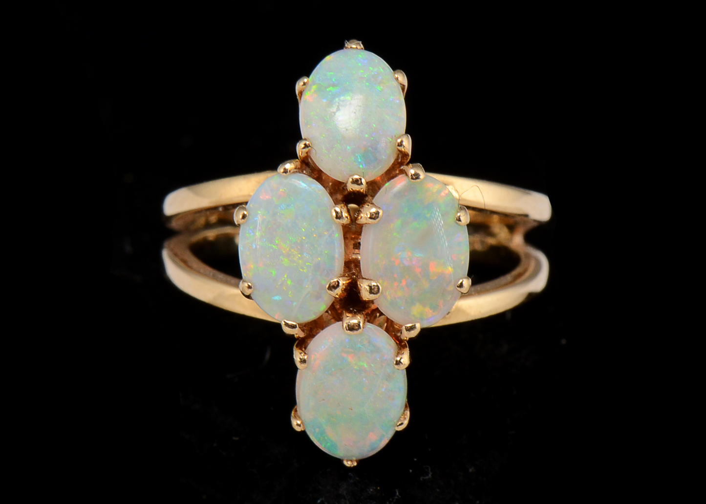 14K Yellow Gold Opal Ring | EBTH