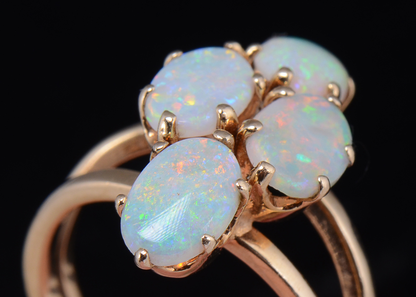 14K Yellow Gold Opal Ring | EBTH