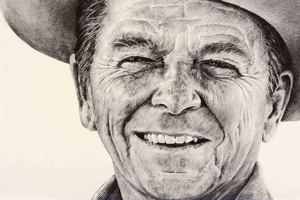 Gary Giuffre's Ronald Reagan Print | EBTH