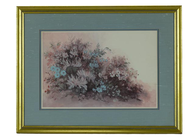 Mary Bertrand Signed L/E Floral Bouquet Photo Offset Lithograph | EBTH
