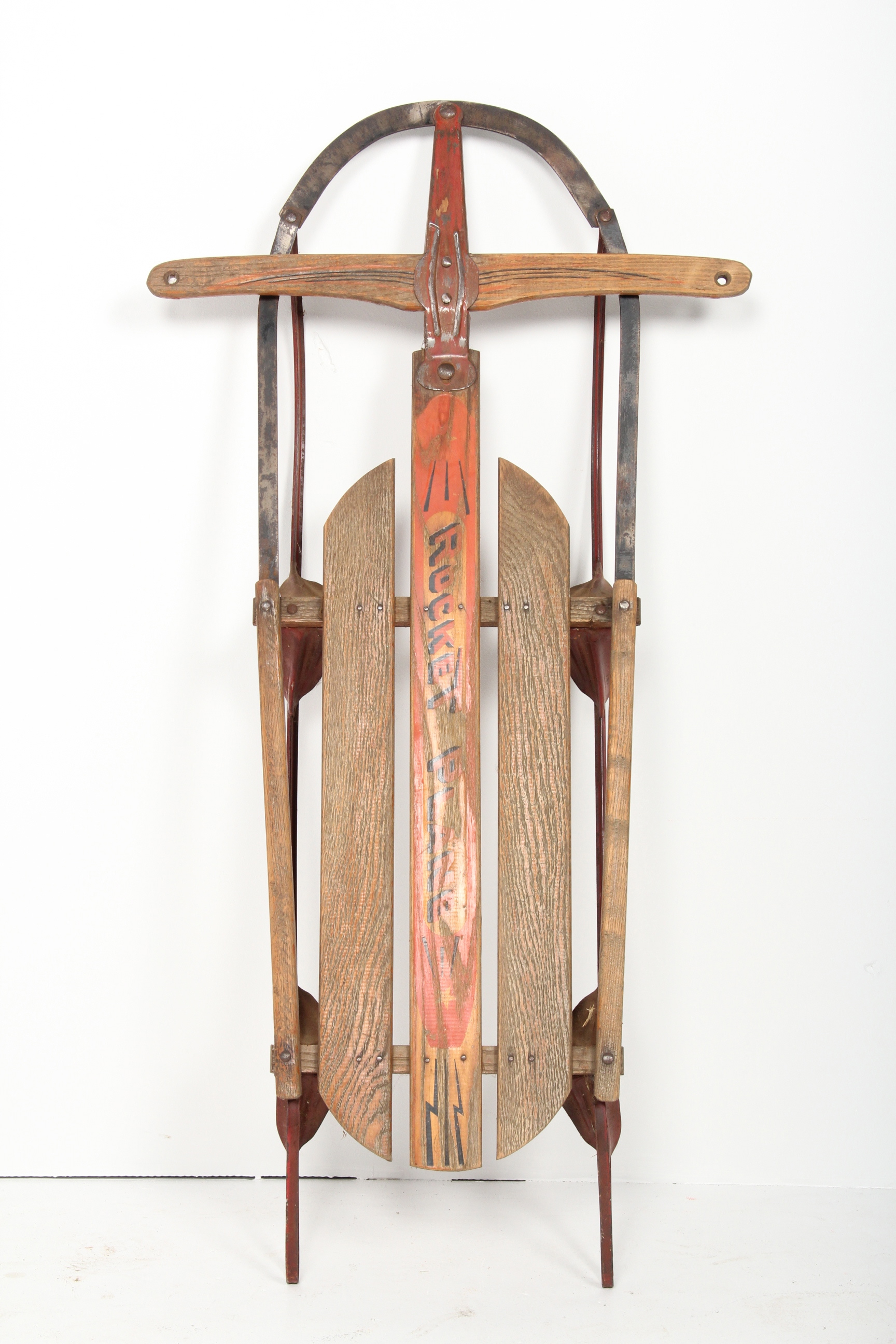 Vintage Rocket Plane Sled | EBTH