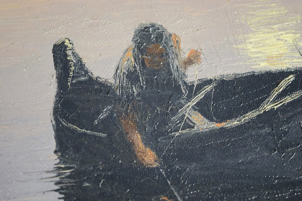 Jacob Pfieffer Original Oil Painting on Board | EBTH