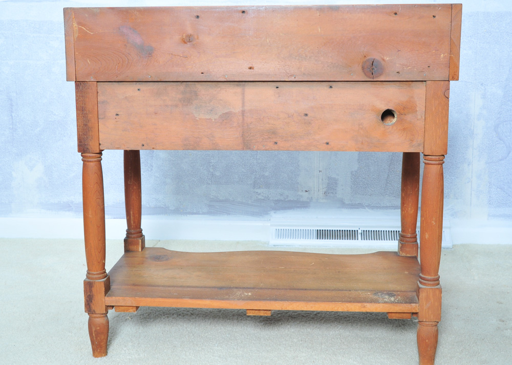 Wooden Wash Stand | EBTH