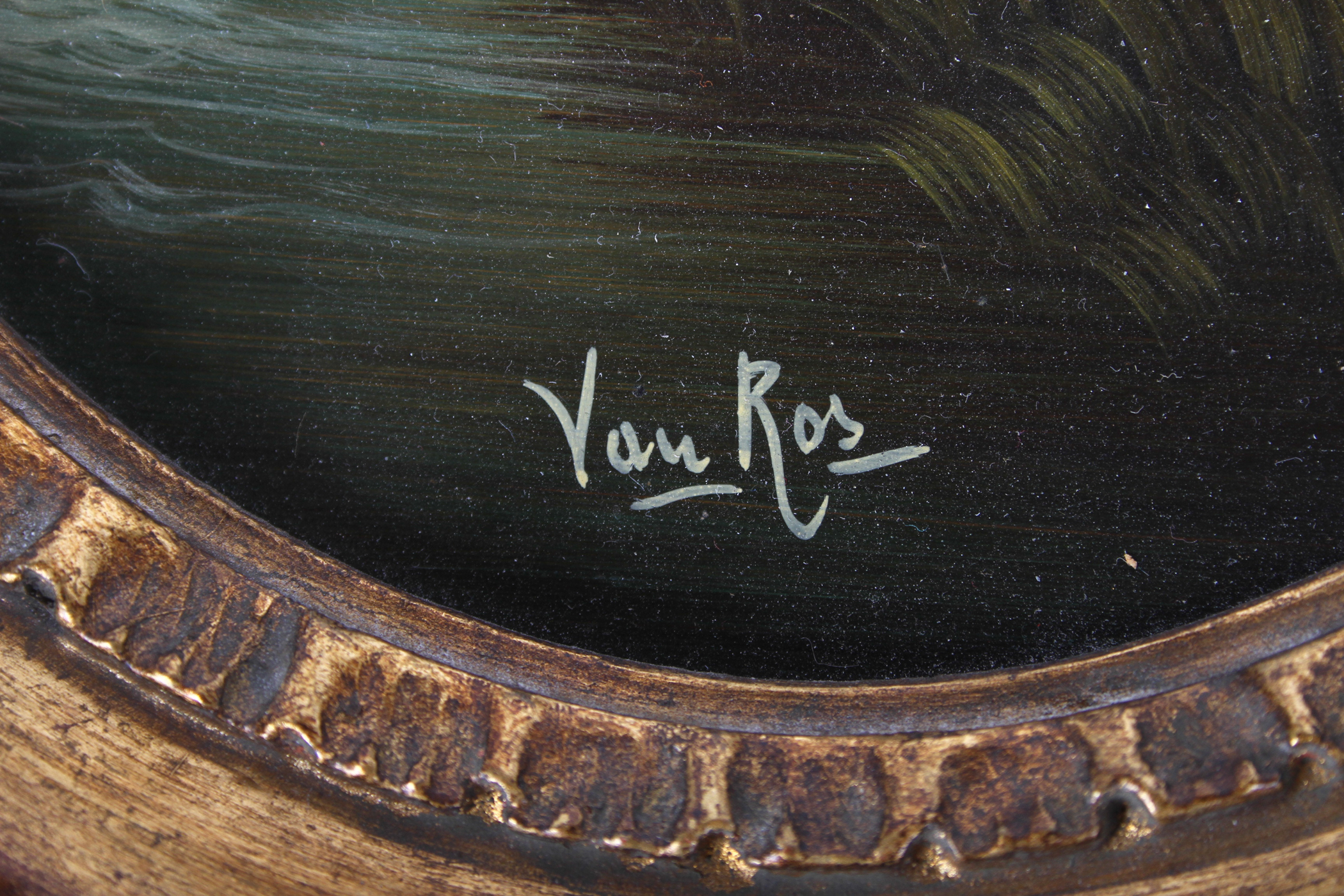 Pair of Van Ros Landscape Oil Paintings | EBTH
