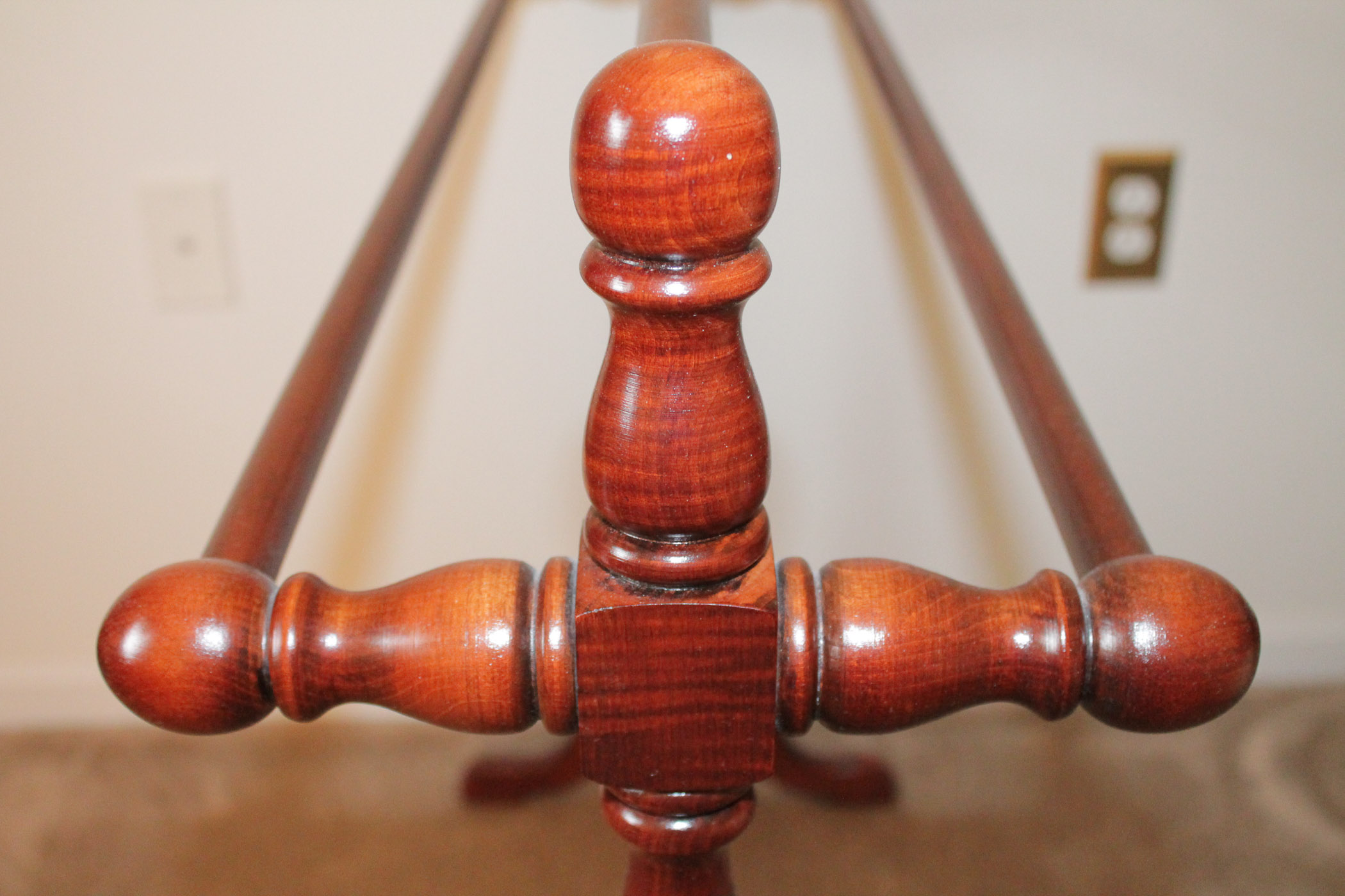 Vintage Cherry Quilt Rack | EBTH