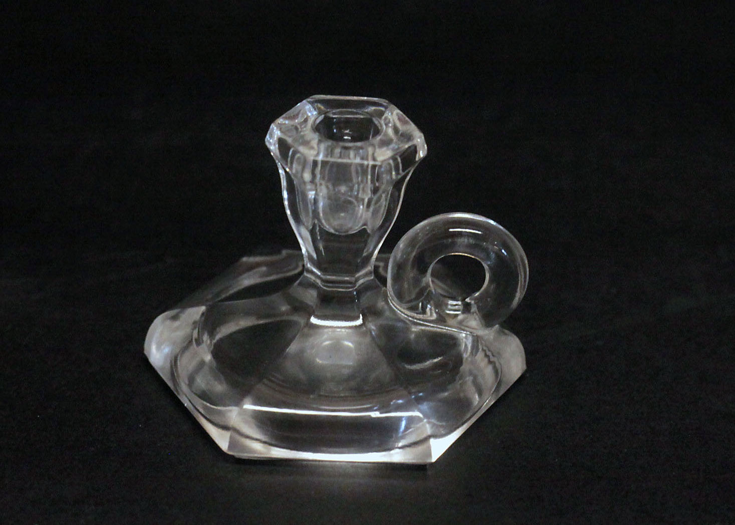 Two Blown Glass Chambersticks | EBTH