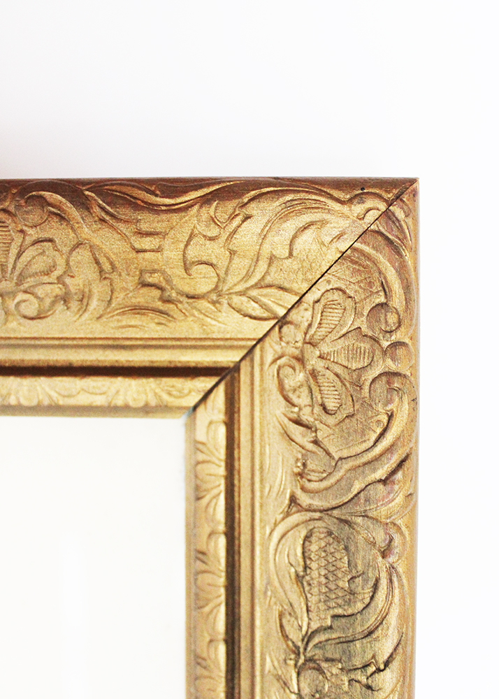 Framed Hand-Drawn Indiana Map | EBTH