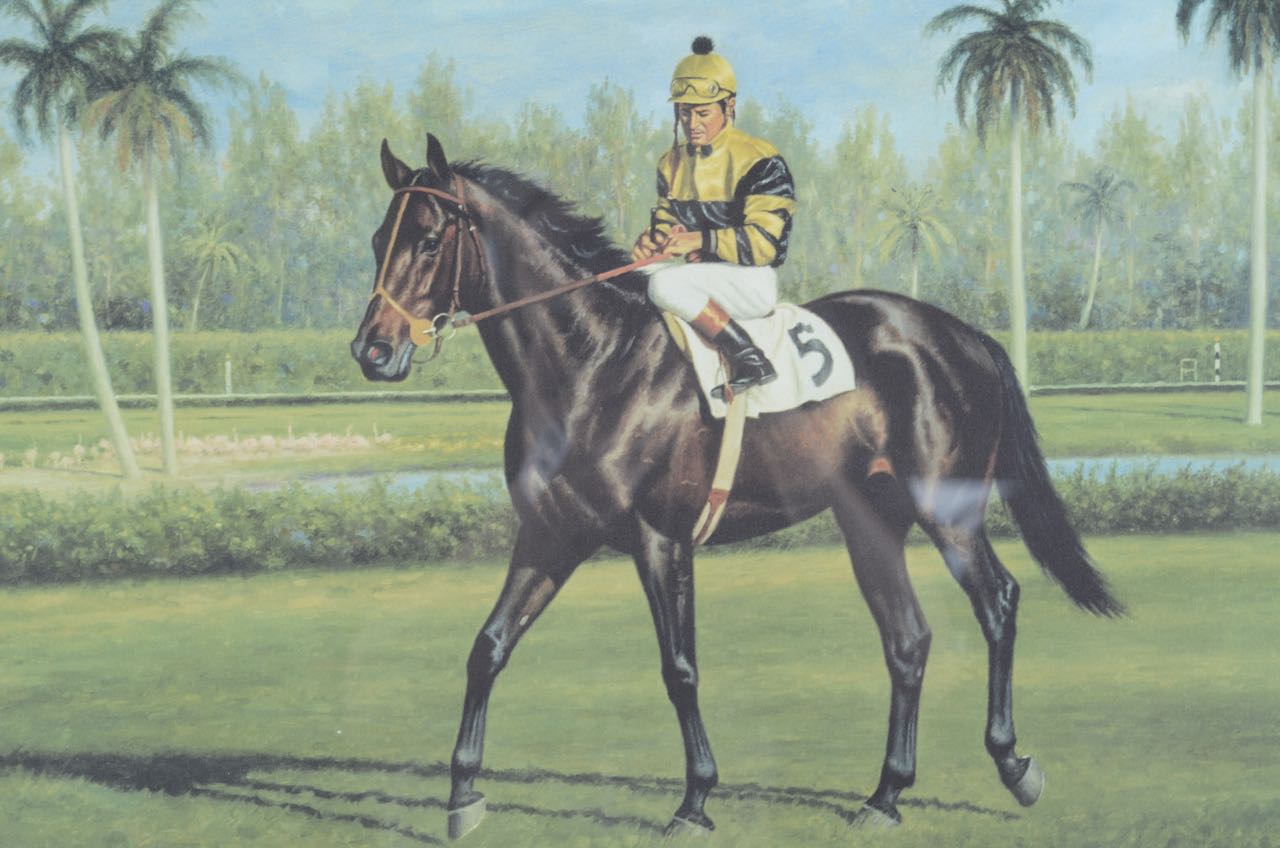 Limited Edition Print of Seattle Slew by Richard Stone Reeves | EBTH