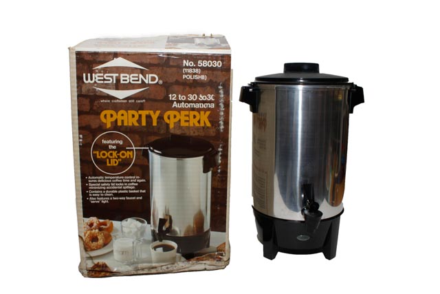 West Bend Party Perk Coffee Maker | EBTH