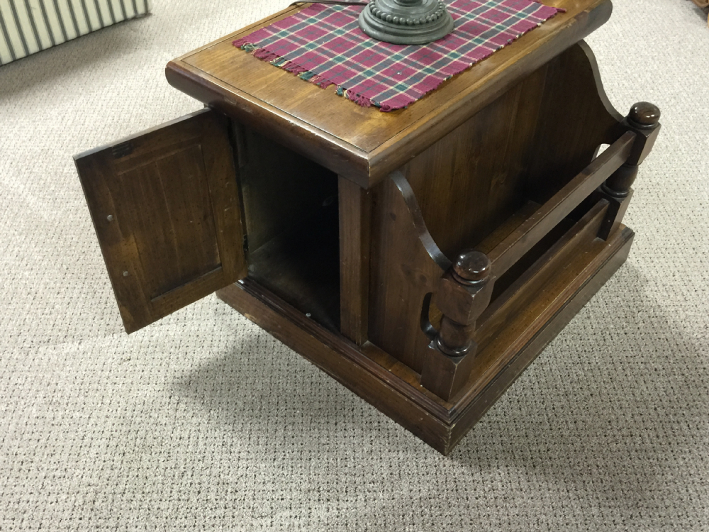 Vintage Wooden End Table | EBTH