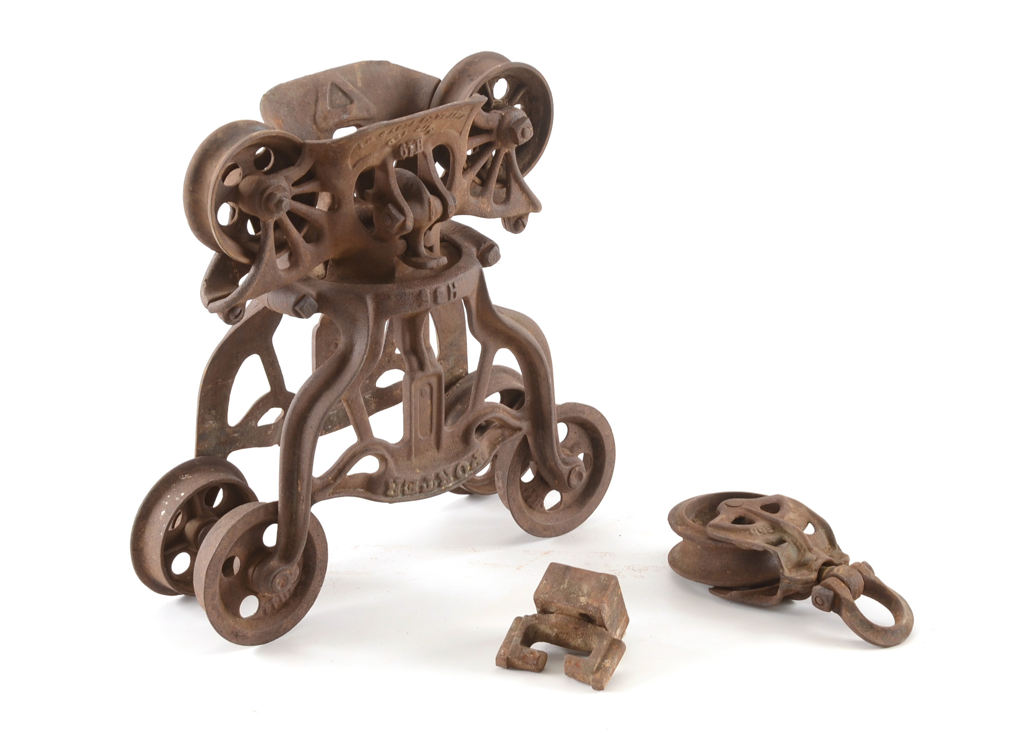 Antique Iron Porter Hay Trolley : EBTH