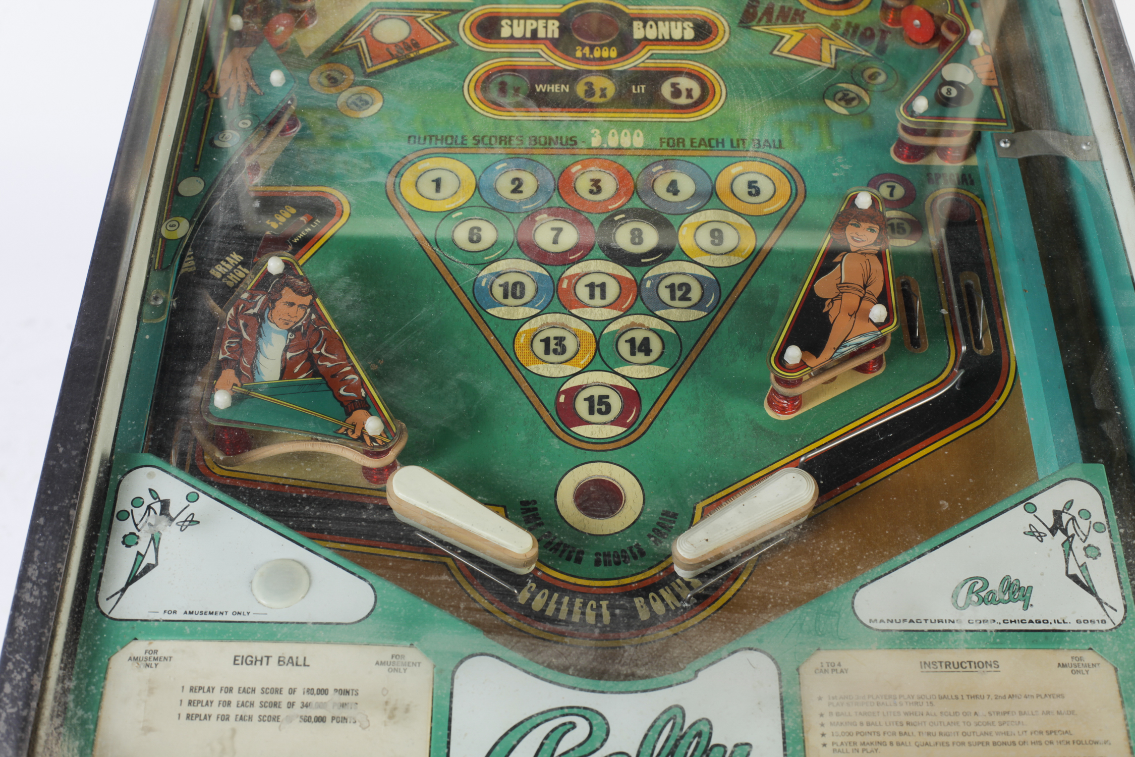 1977 Bally Eight Ball Pinball Machine | EBTH