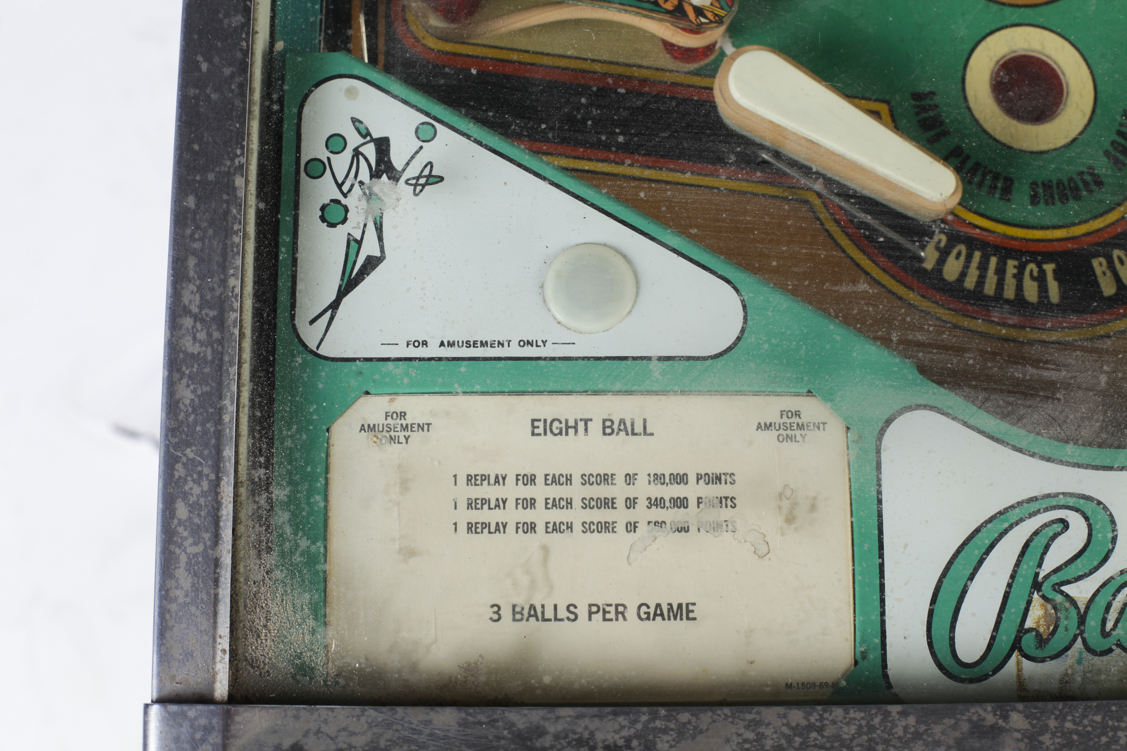 1977 Bally Eight Ball Pinball Machine | EBTH