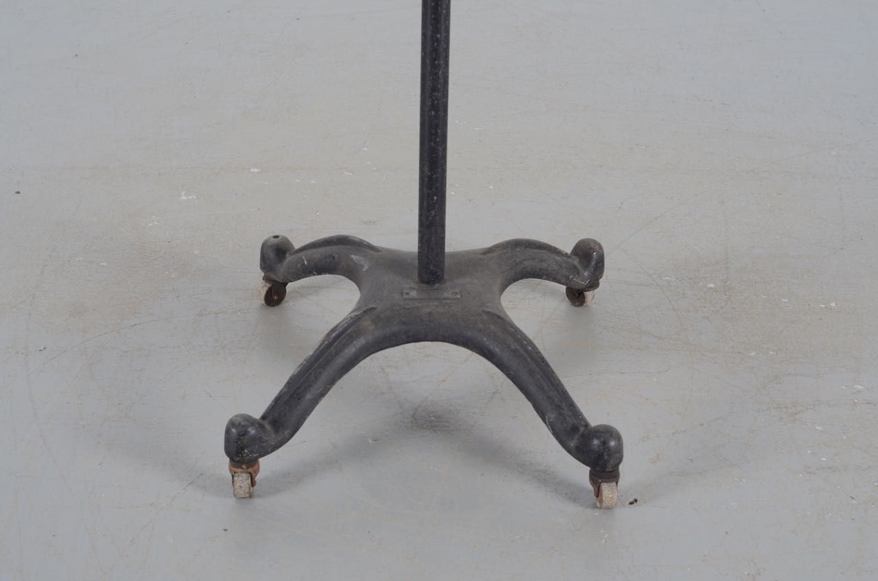Cast Iron and Steel Industrial Garment Rack | EBTH