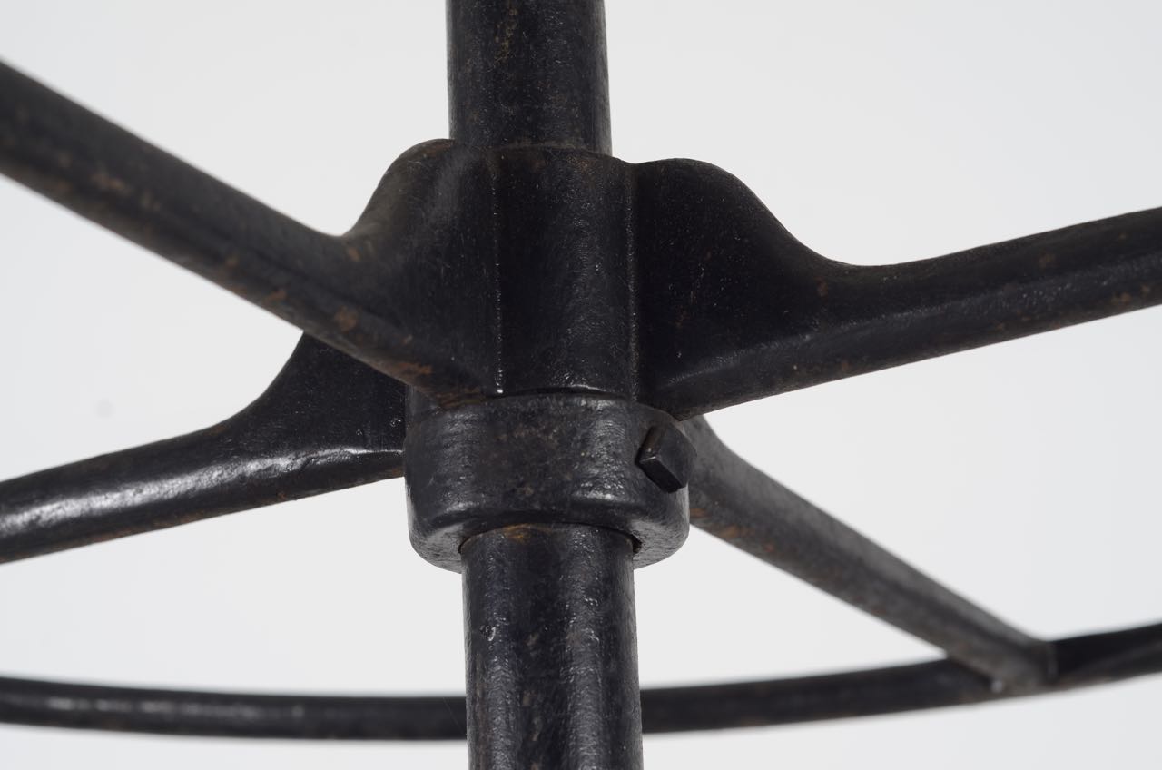 Cast Iron and Steel Industrial Garment Rack | EBTH