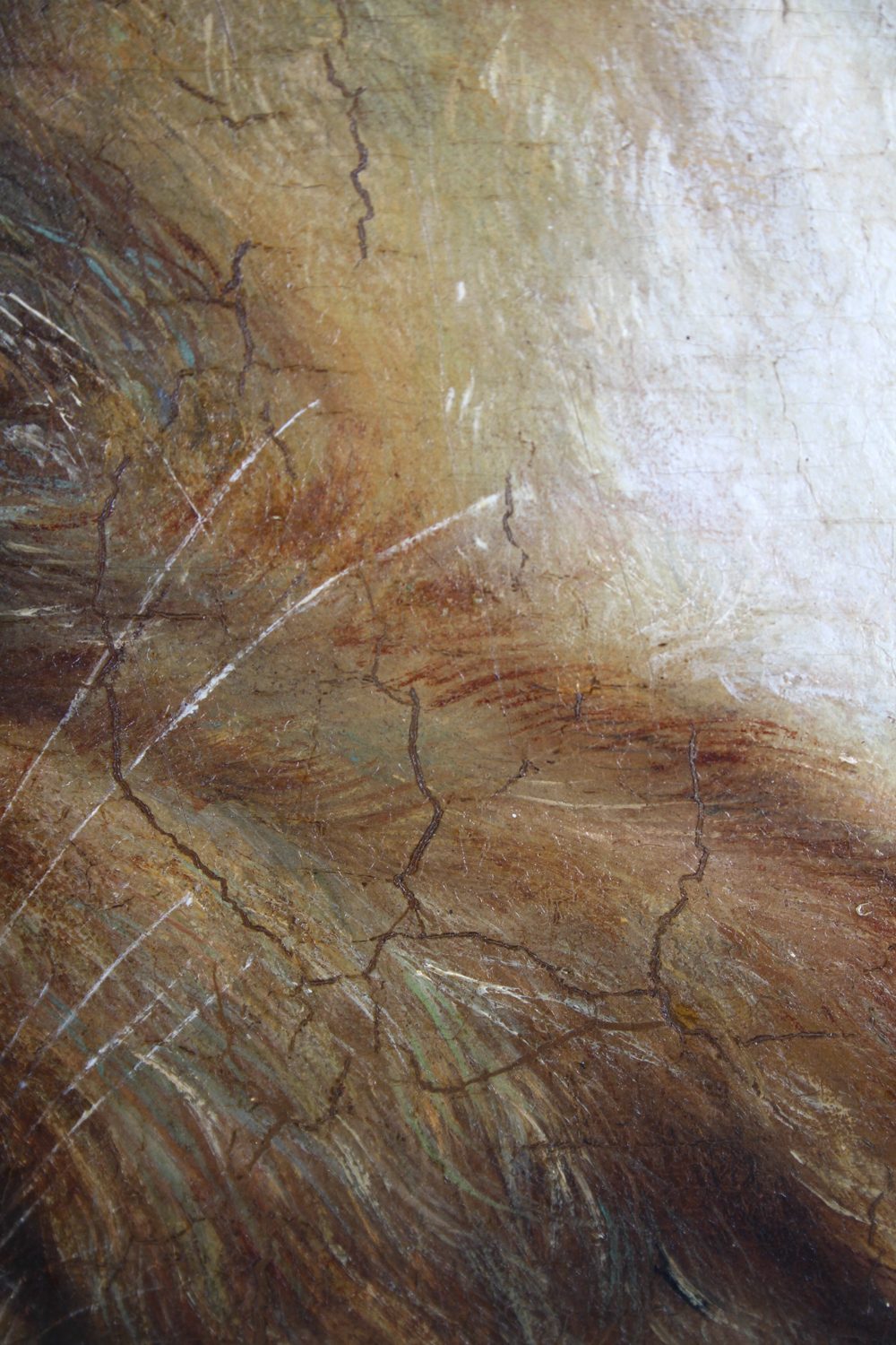 Unique Hunted Rabbit Painting | EBTH