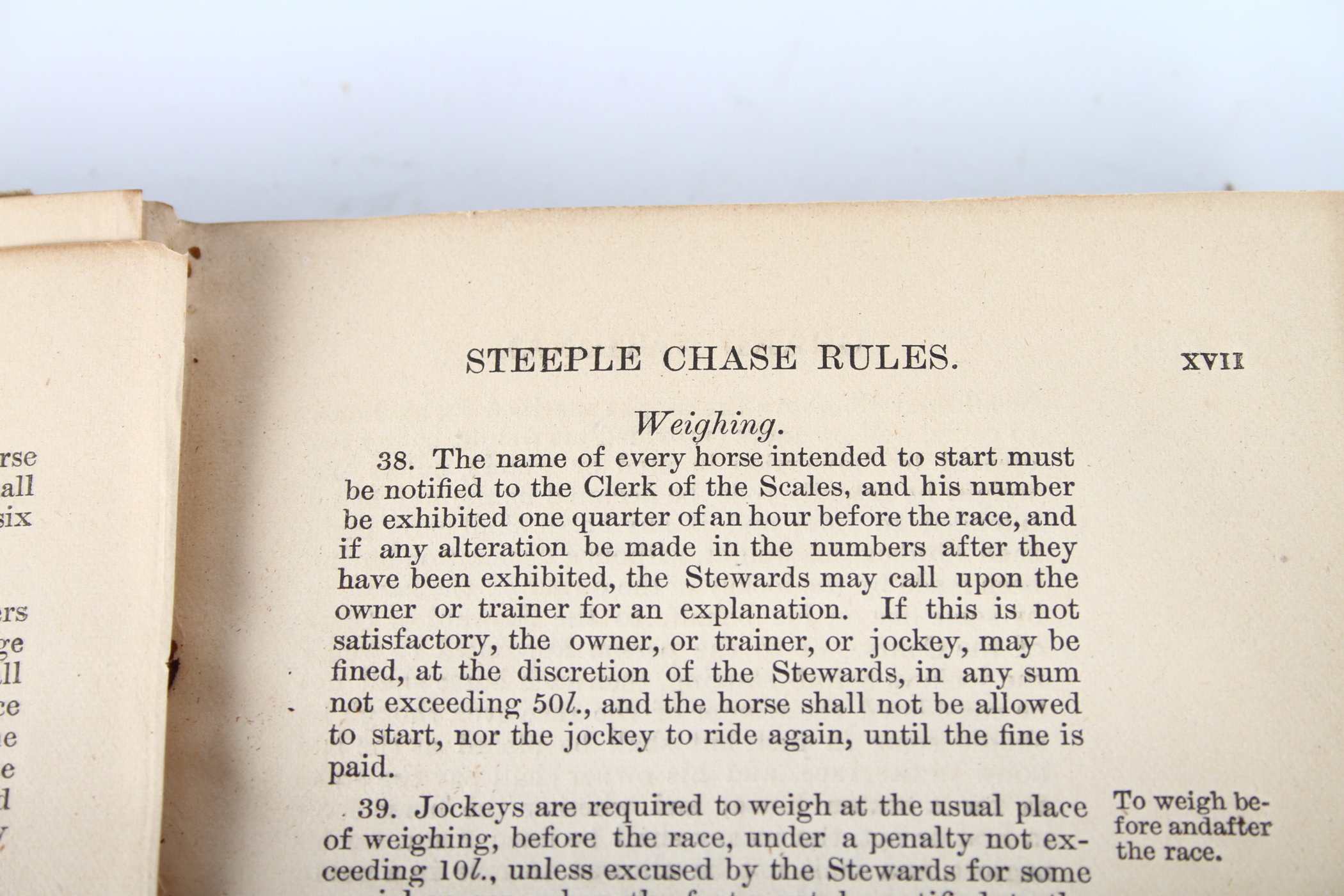 Antique Steeplechase Book | EBTH