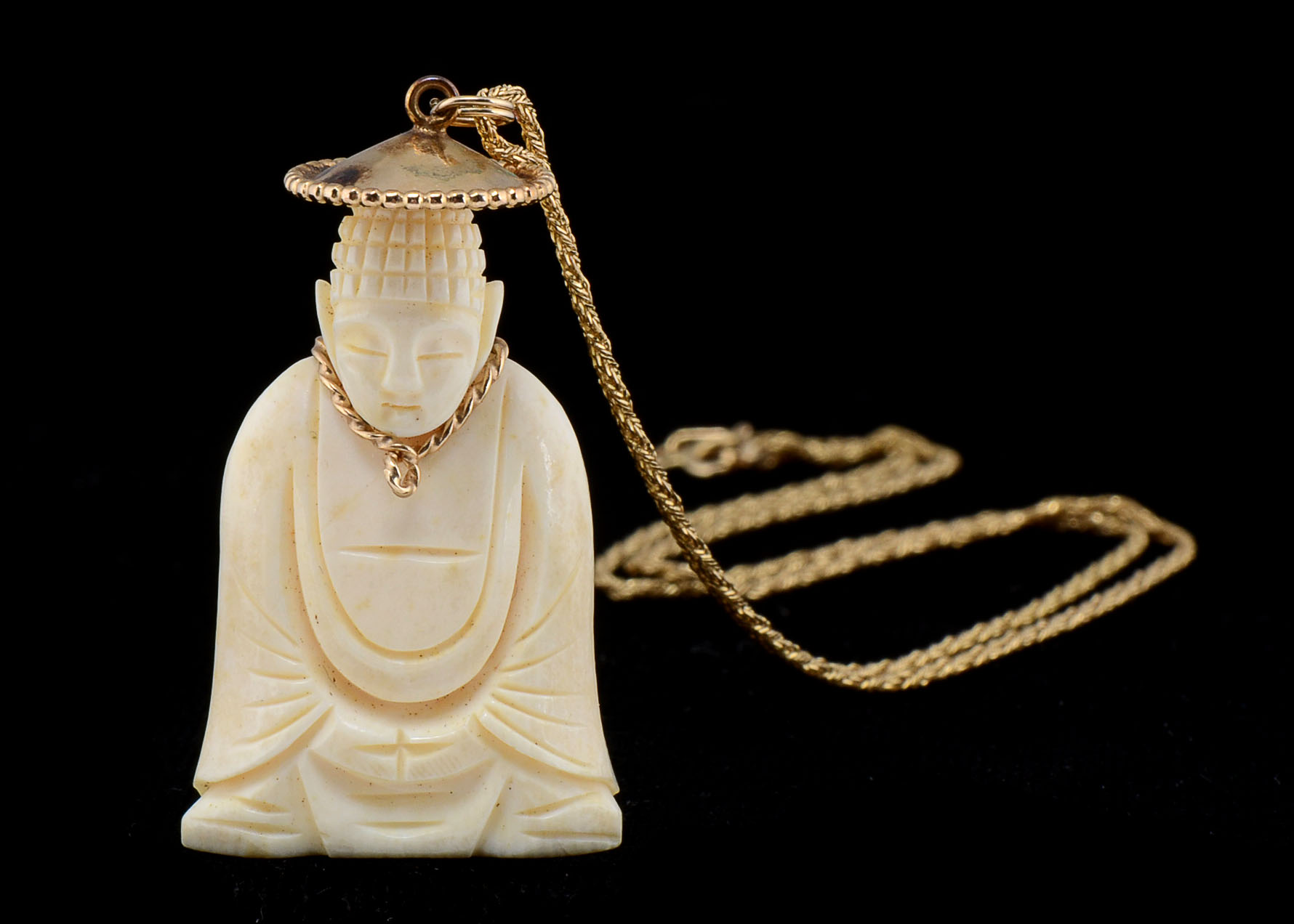 Ivory buddha pendant store
