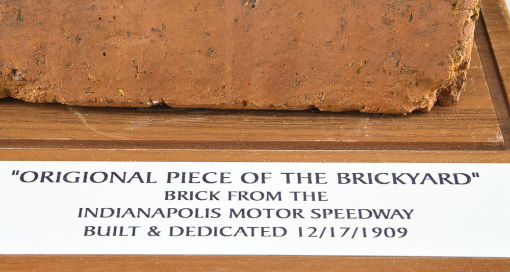 Indy 500 Original Brick with COA | EBTH