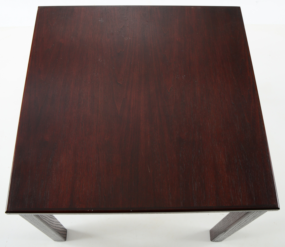 Hon Mahogany Veneer Side Table | EBTH