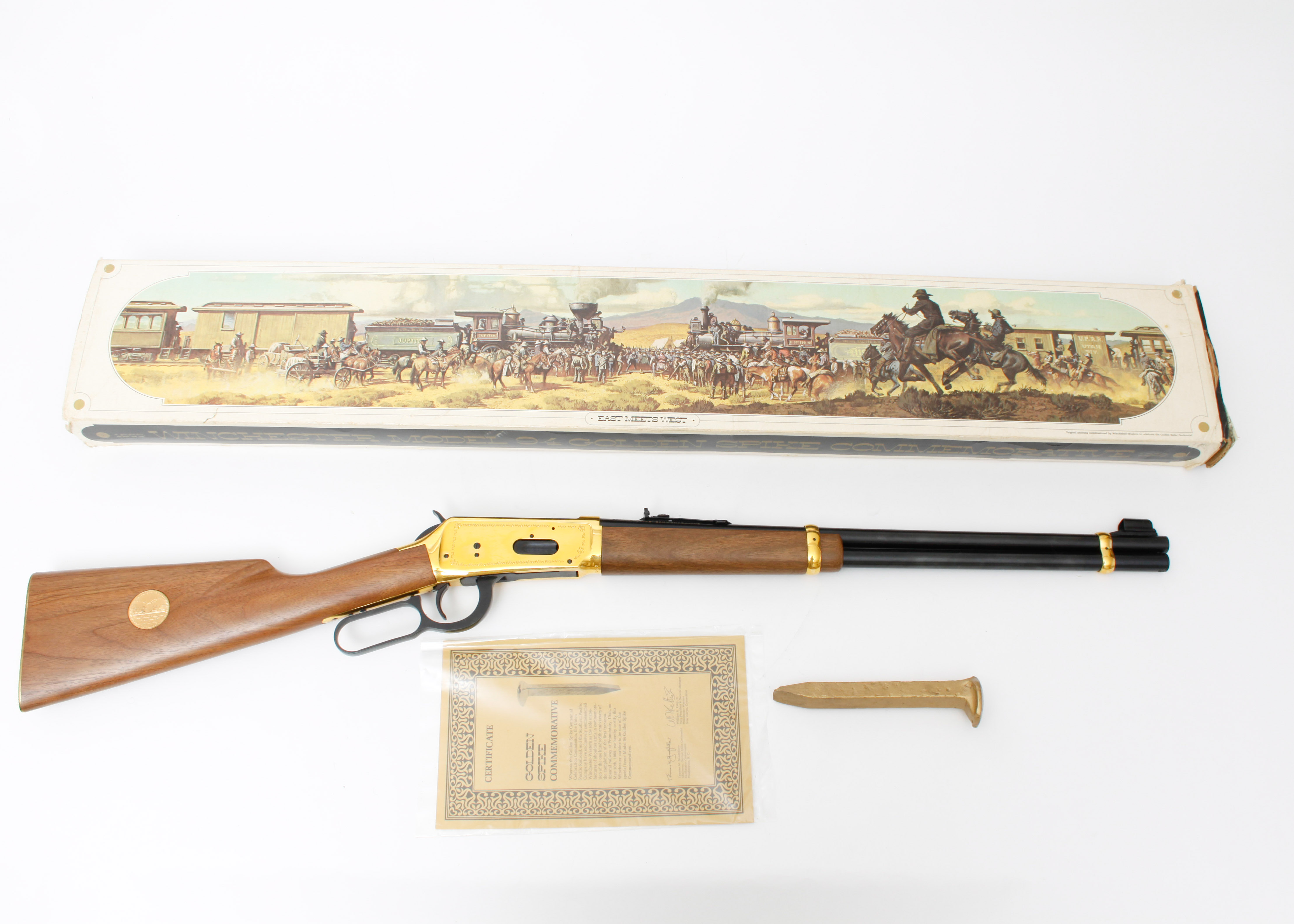 Winchester 94 Golden Spike Commemorative Rifle | EBTH