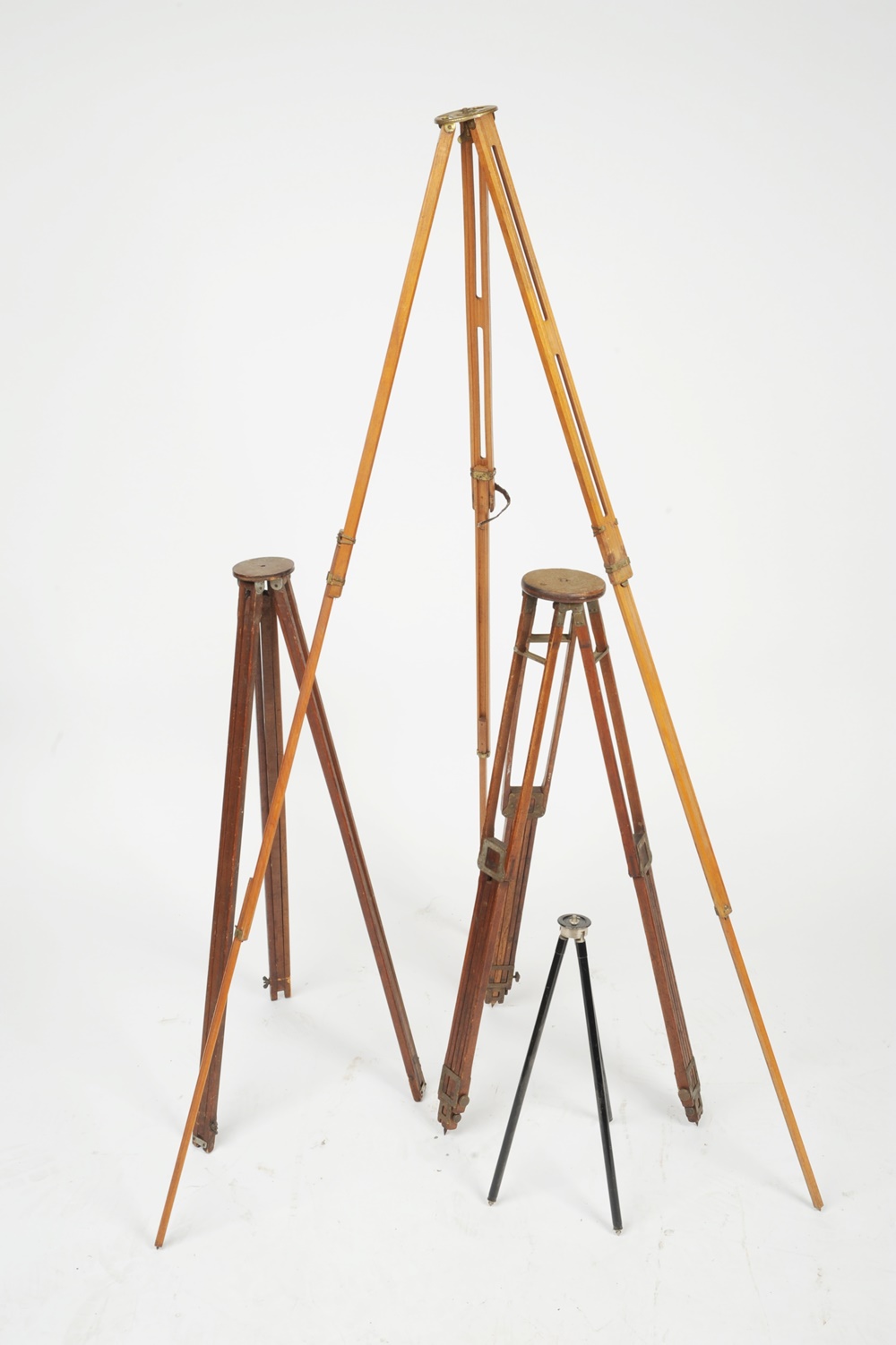 Four Vintage & Antique Camera Tripods | EBTH