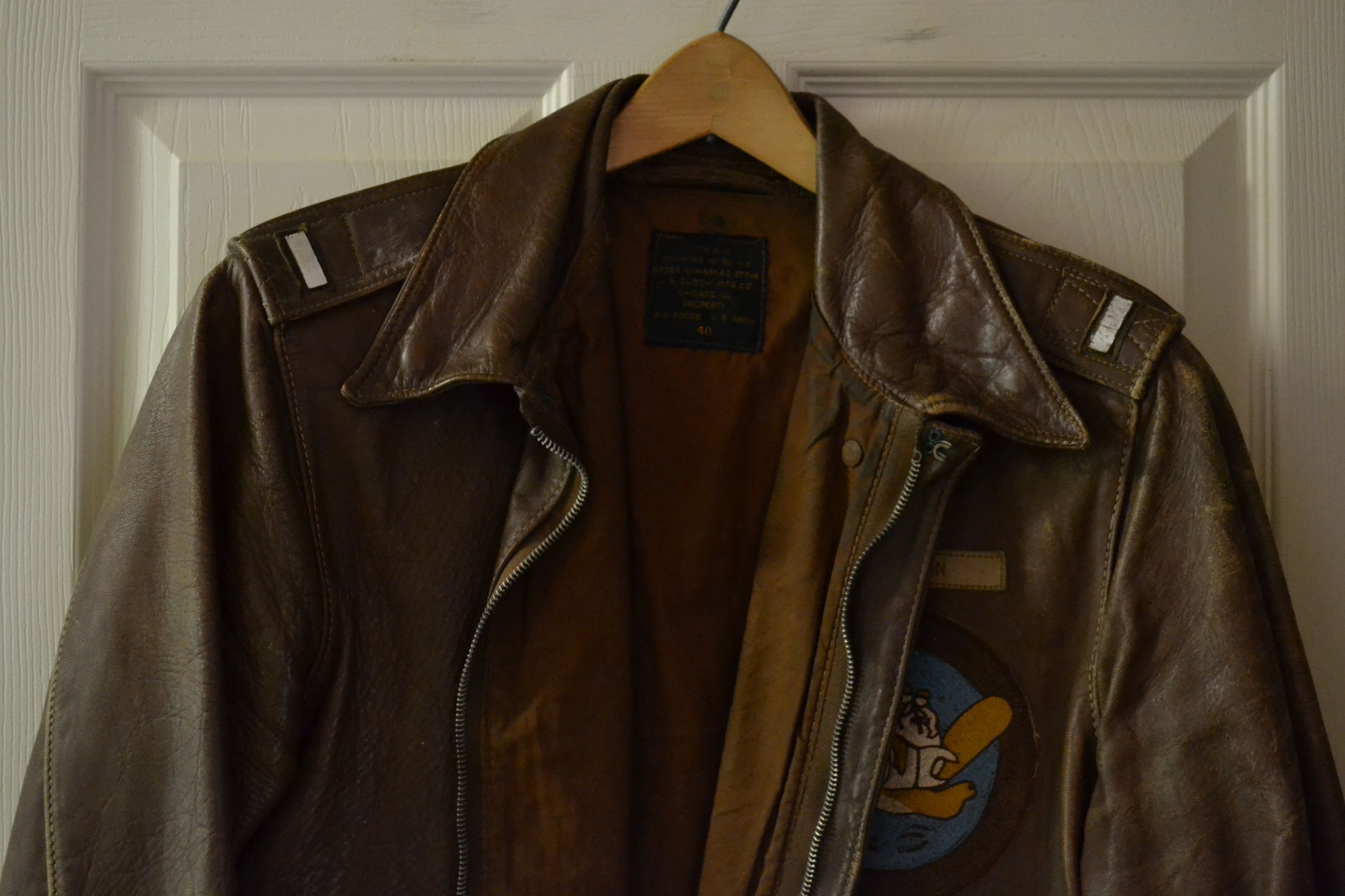 WWII J.A. Dubow A-2 Leather Flight Jacket | EBTH