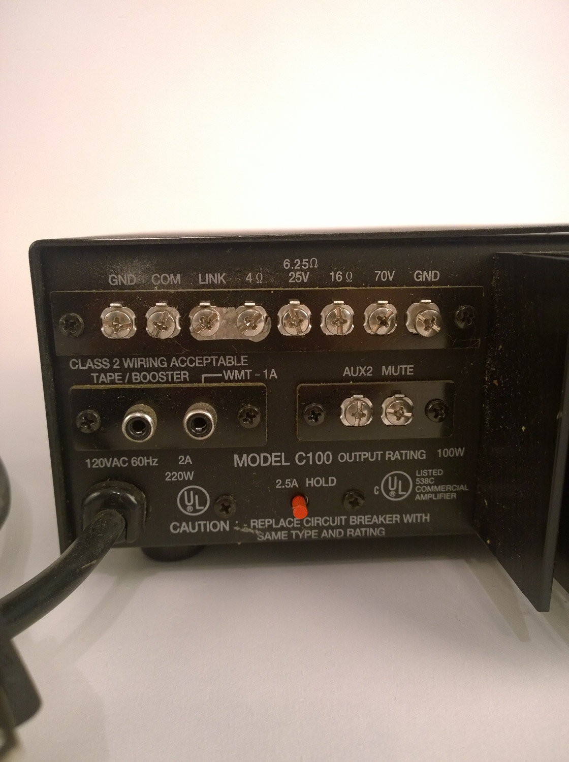 Bogen Classic Series C-100 Amplifier | EBTH