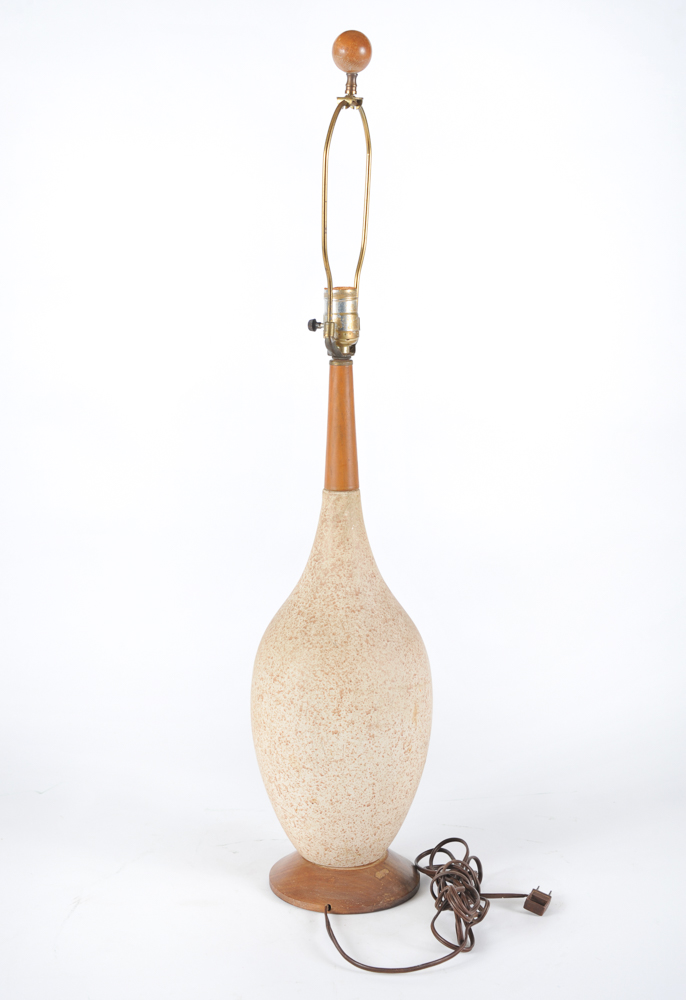 Ceramic Speckled Finish Table Lamp | EBTH