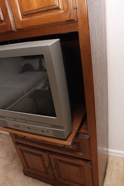 Narrow Entertainment Center | EBTH