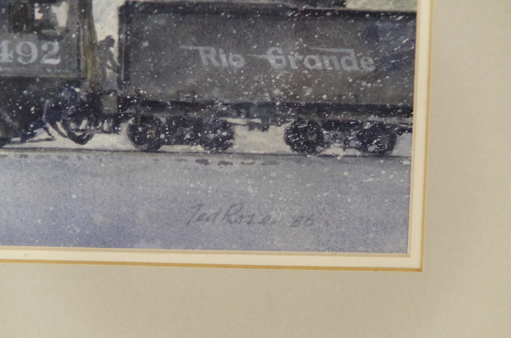 Ted Rose Original Watercolor | EBTH