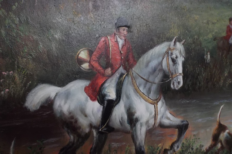 Signed Oil on Canvas S. Bowe Painting | EBTH