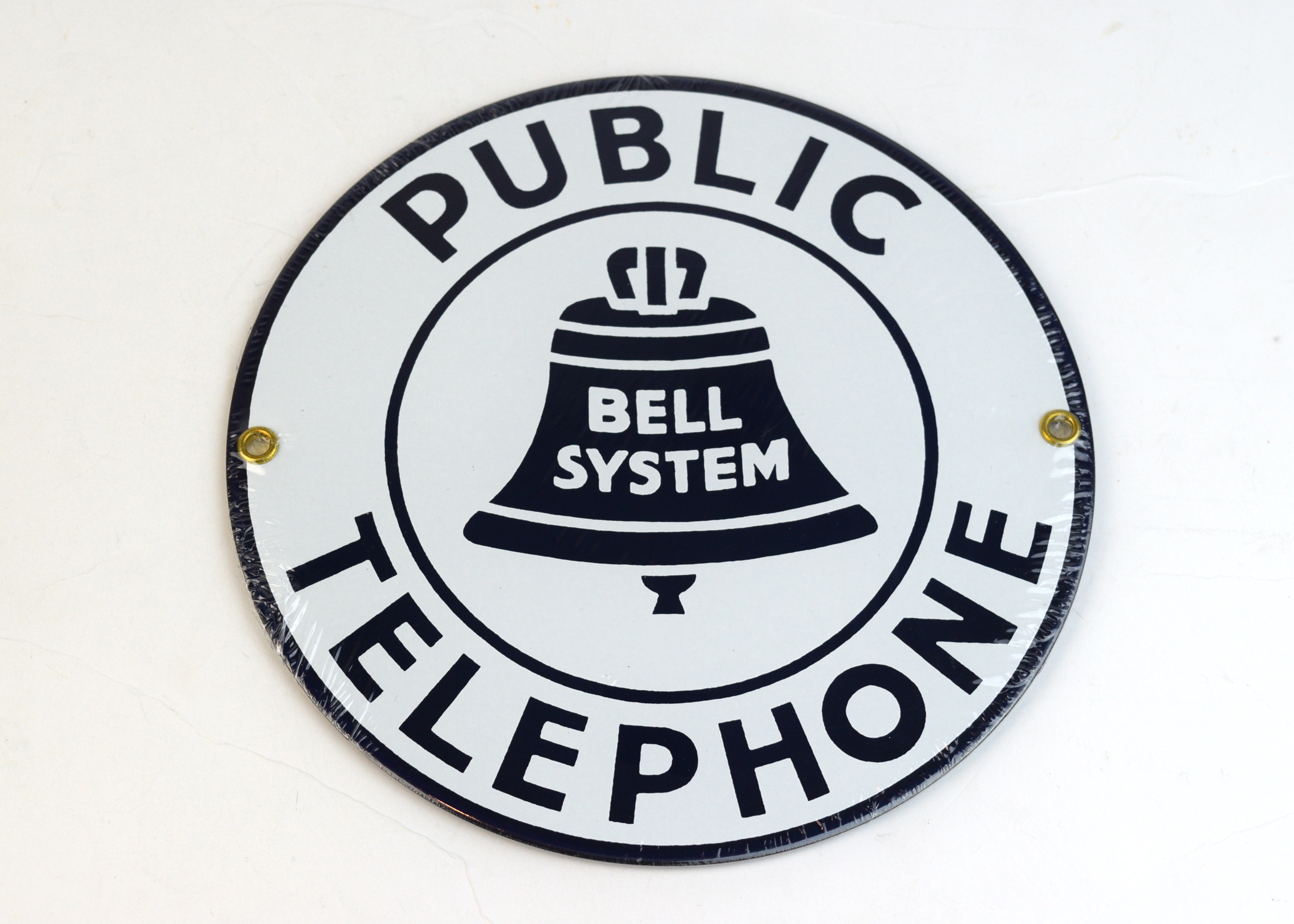 Bell System Public Telephone Sign | EBTH