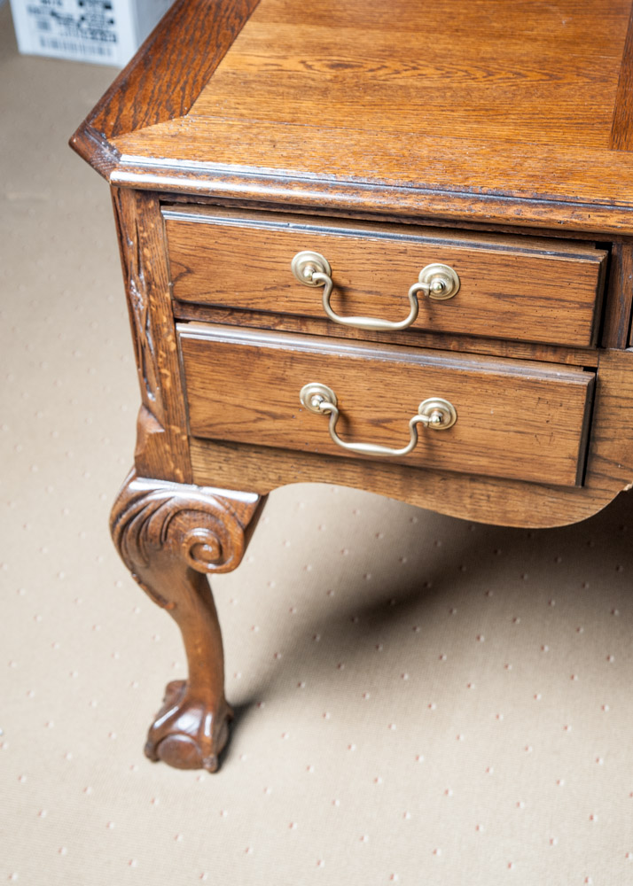 Executive Ball and Claw Foot Desk | EBTH