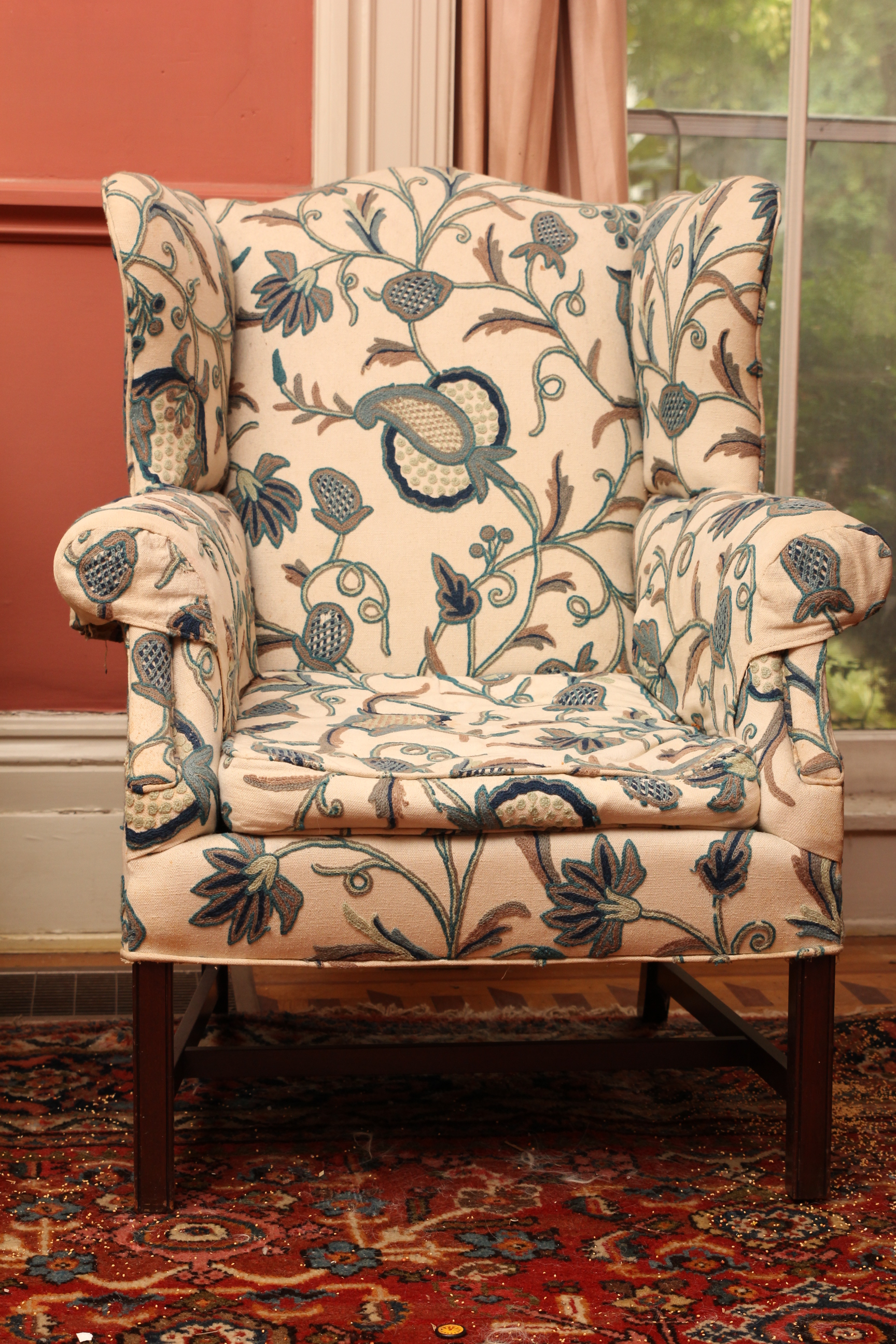 Two Vintage Wingback Chairs | EBTH