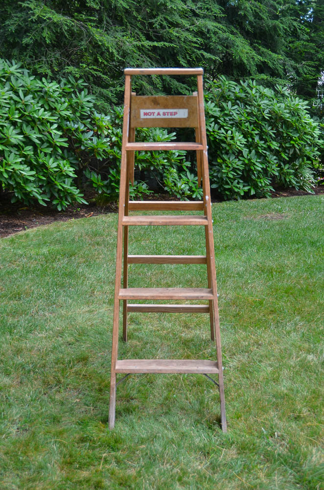 Wood Step Ladder | EBTH