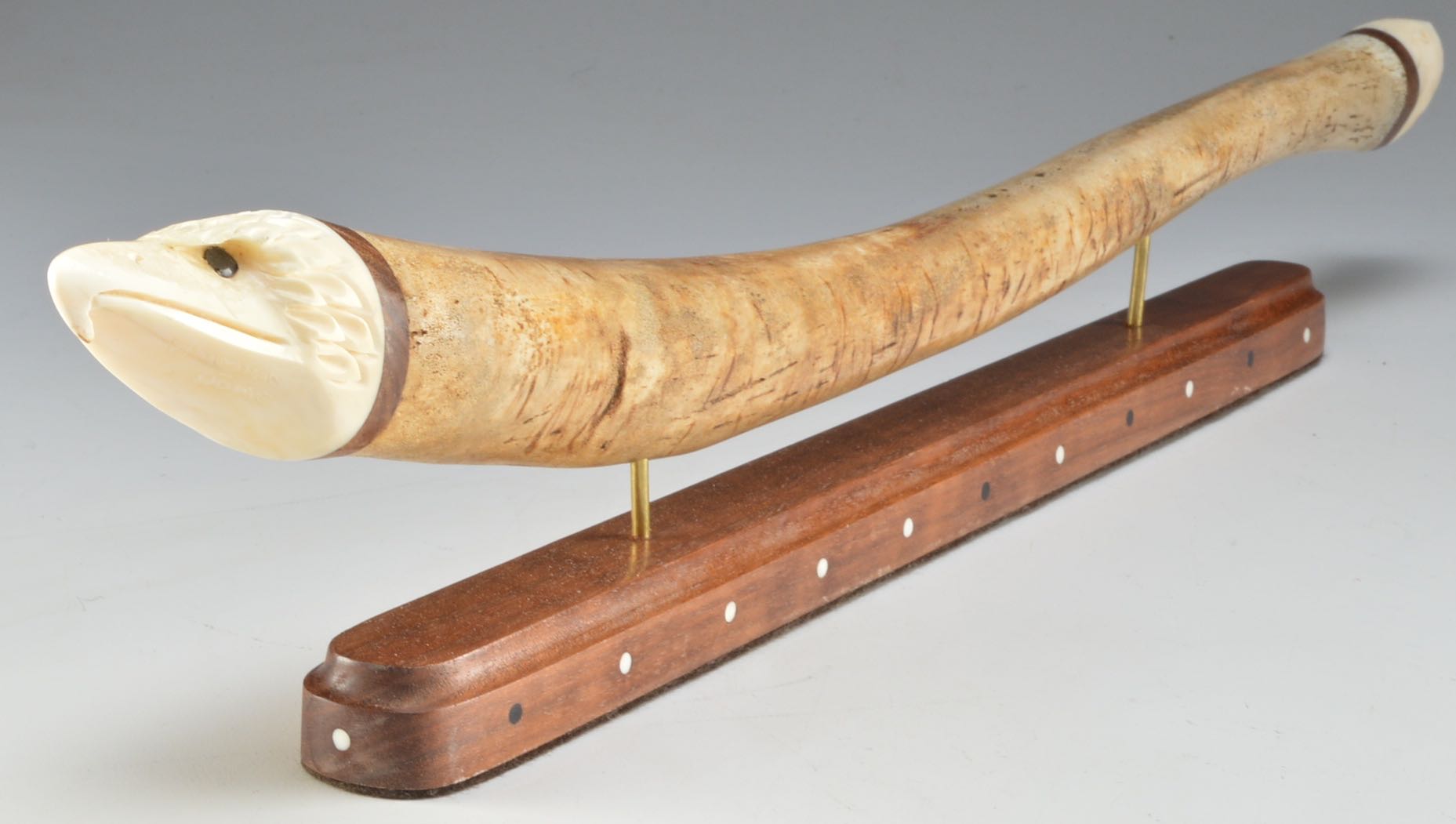 Walrus Oosik and Ivory Sculpture | EBTH