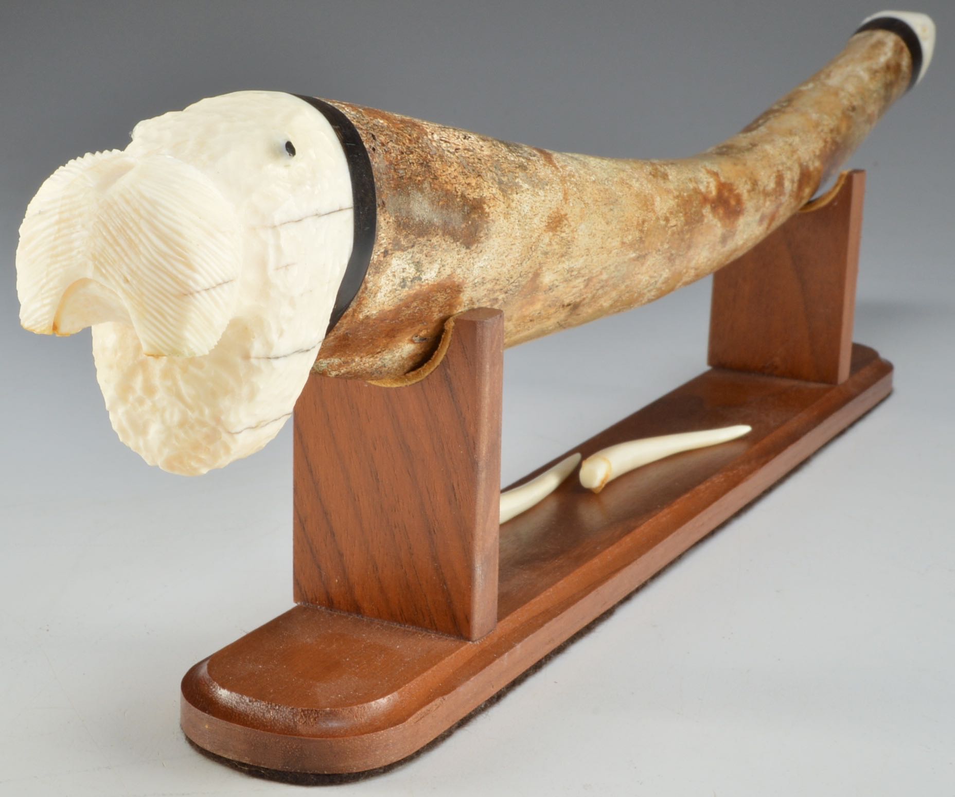 Walrus Oosik and Ivory Sculpture | EBTH