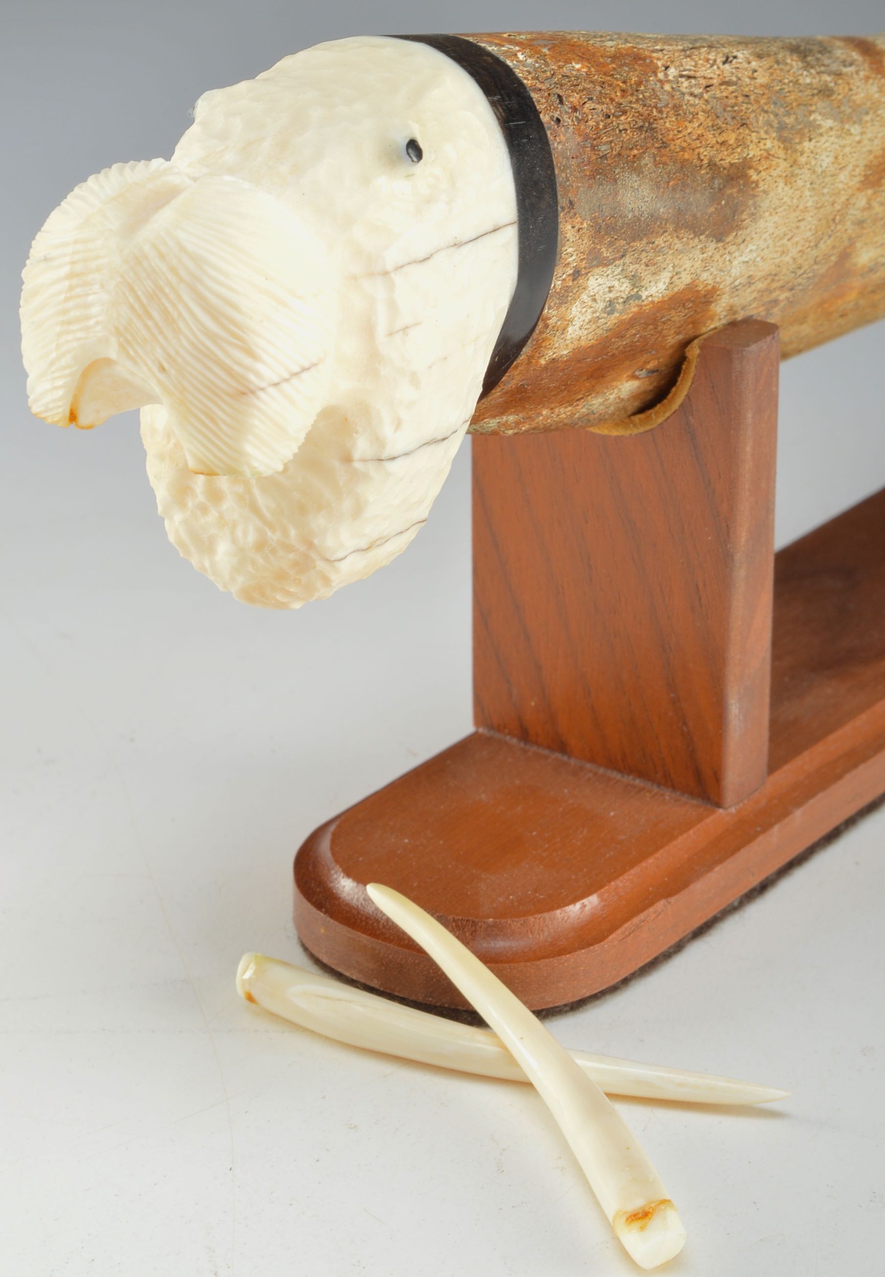 Walrus Oosik and Ivory Sculpture | EBTH