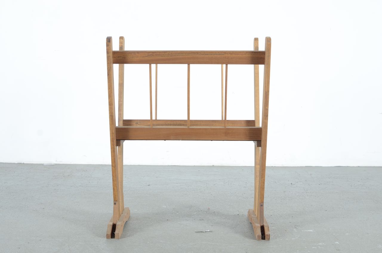Wooden Print Storage Rack | EBTH
