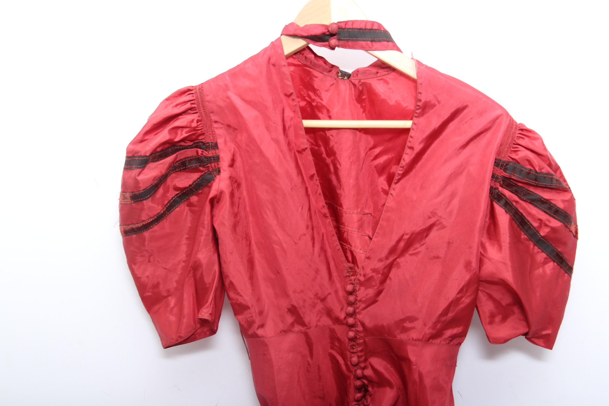 Circa 1940s Rayon Dance Hall Dress | EBTH