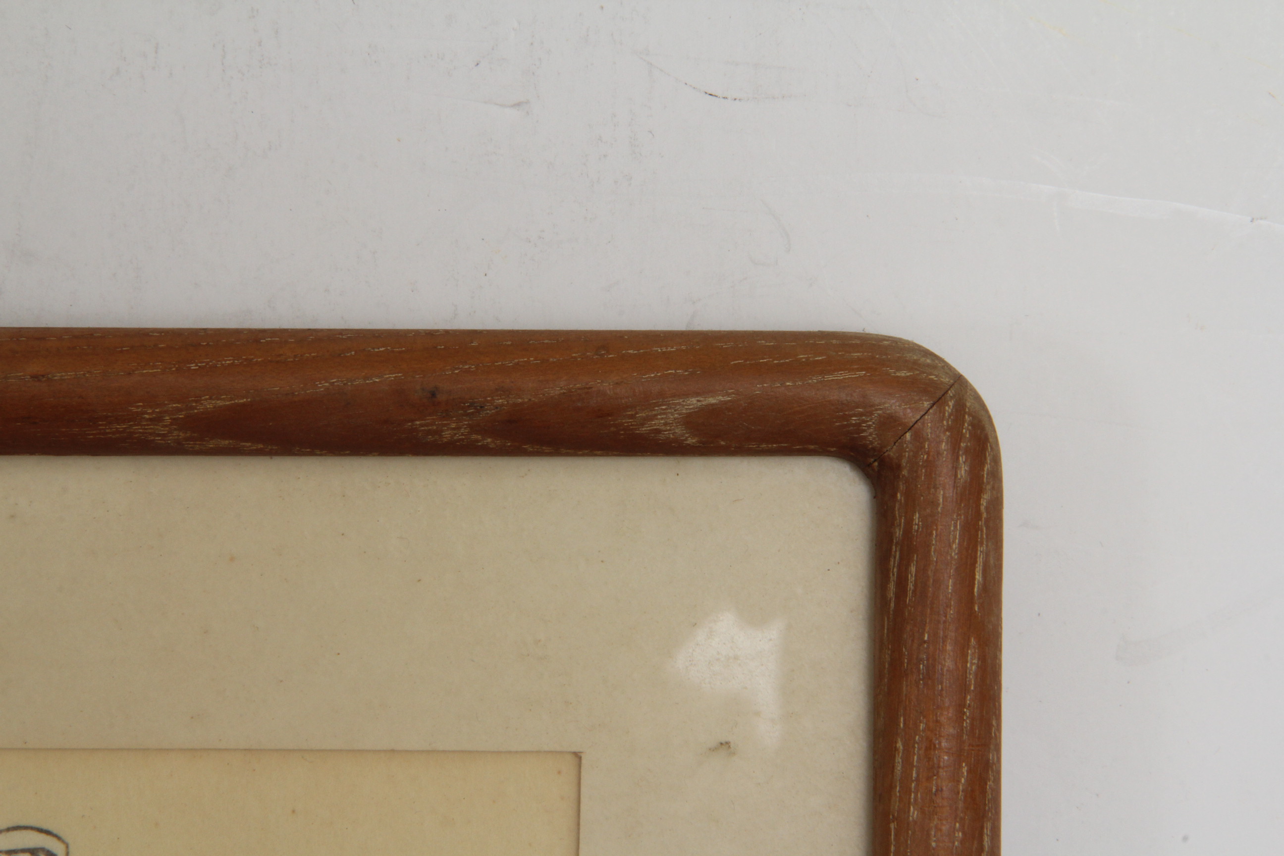 Japanese Lithograph Woodblock Print in Gallery Wood Frame | EBTH