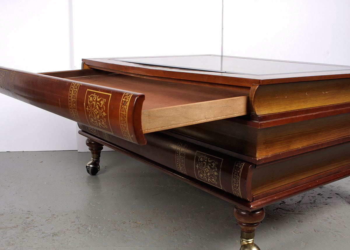 Book Stack Coffee Table | EBTH