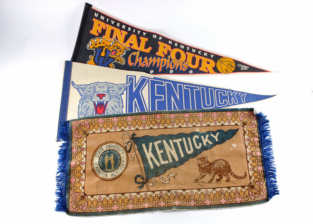 Vintage Kentucky Wildcat Pennants | EBTH