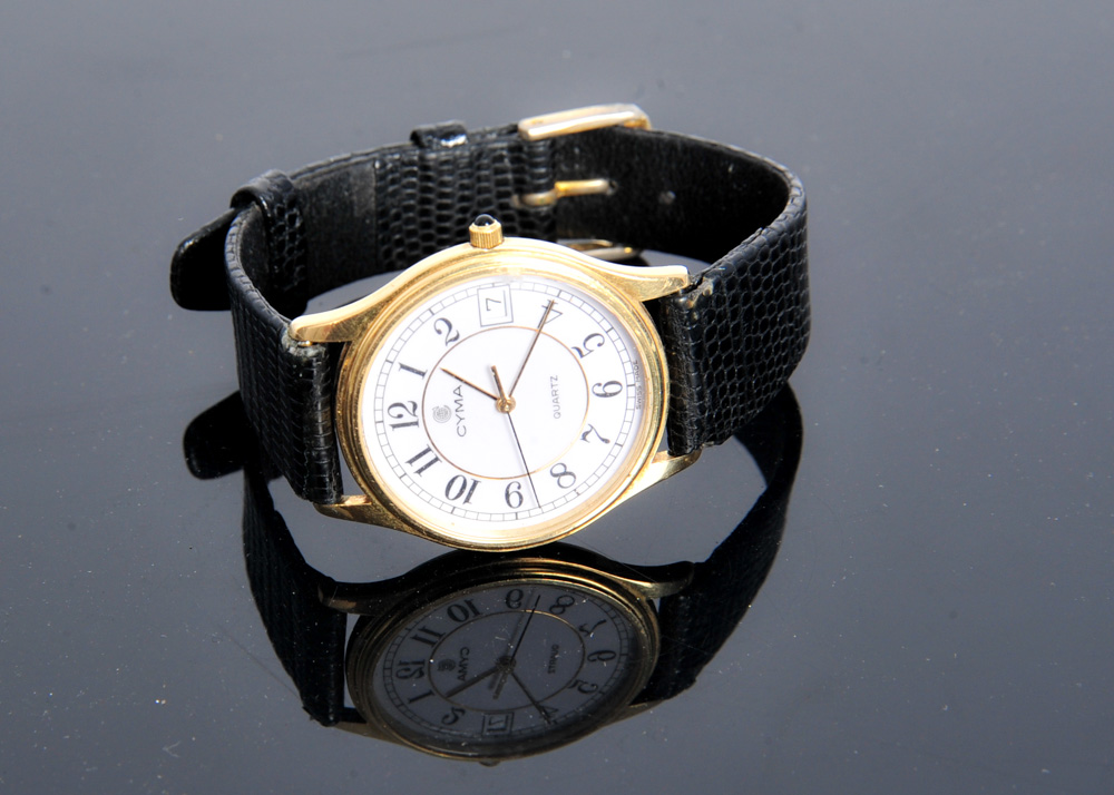 Cyma 14K Gold Men's Watch | EBTH