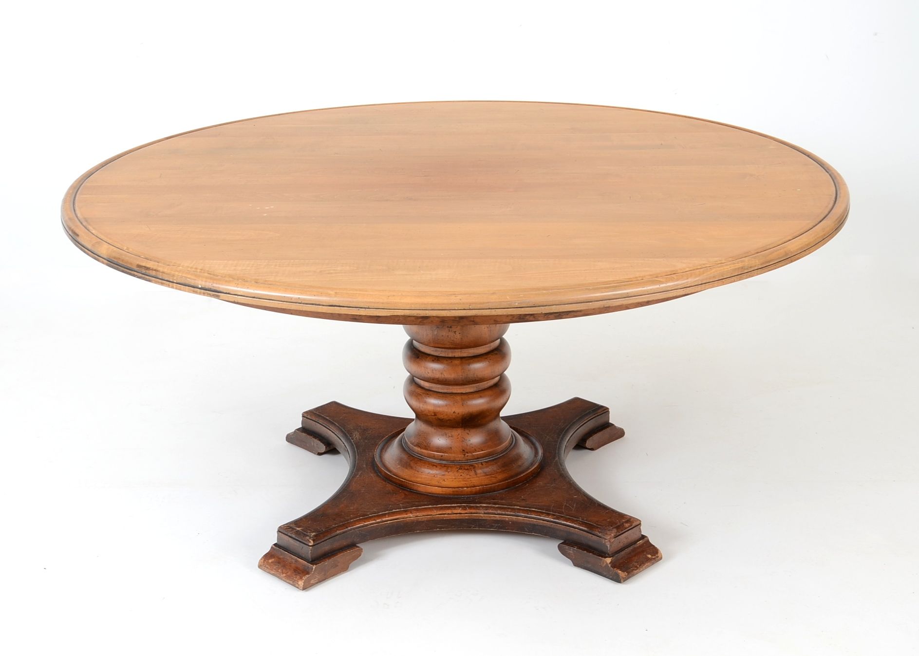 Round Maple Dining Table | EBTH