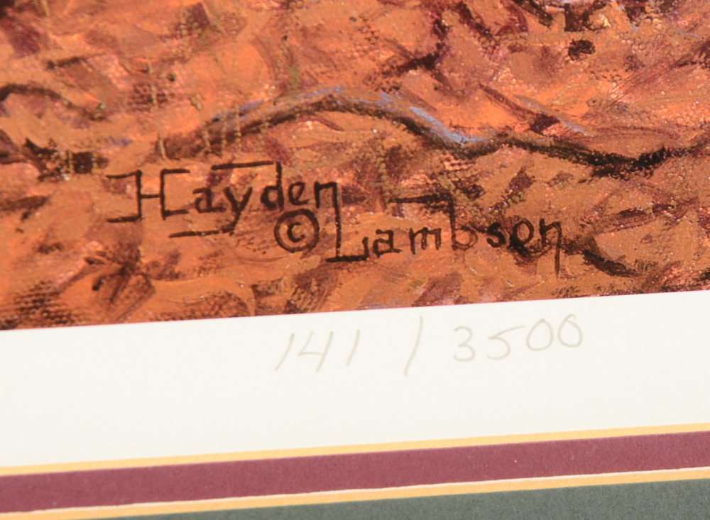 Hayden Lambson "October Ritual" Signed L/E Print | EBTH