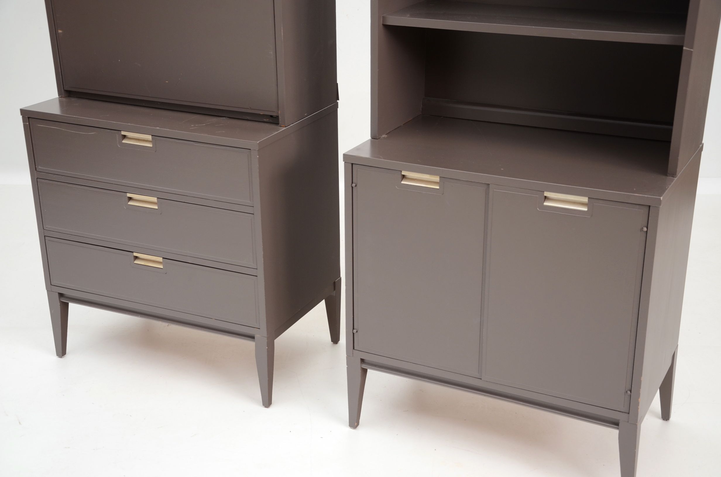 Pair of Basic-Witz Office Cabinets | EBTH