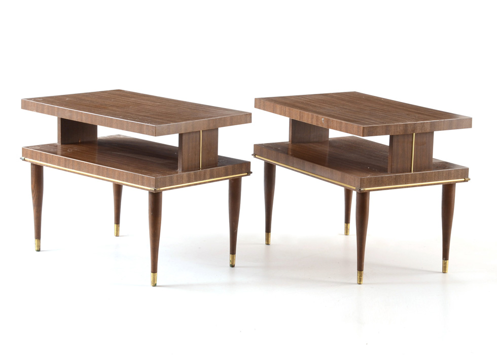 Pair of Mid Century Modern Side Tables | EBTH