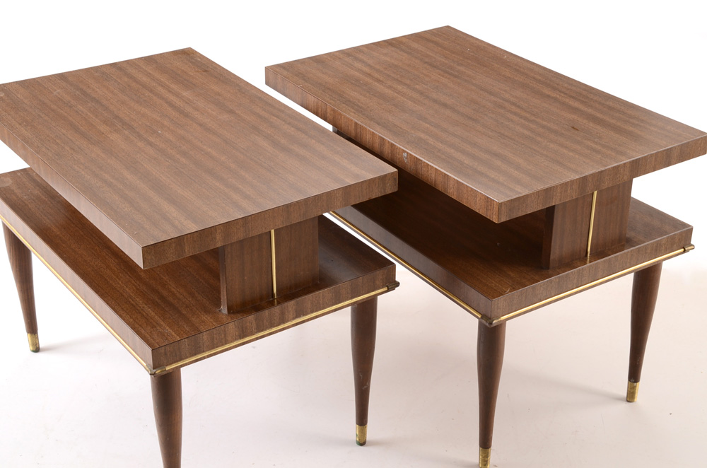 Pair of Mid Century Modern Side Tables | EBTH